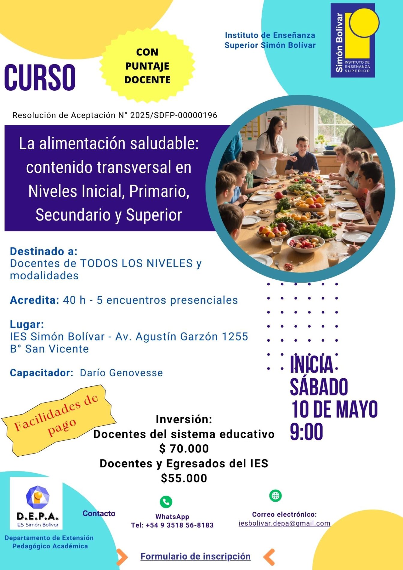 Cursos con Puntaje 2025: Impulsa tu práctica docente hacia la «Escuela Posible» – Instituto de ...